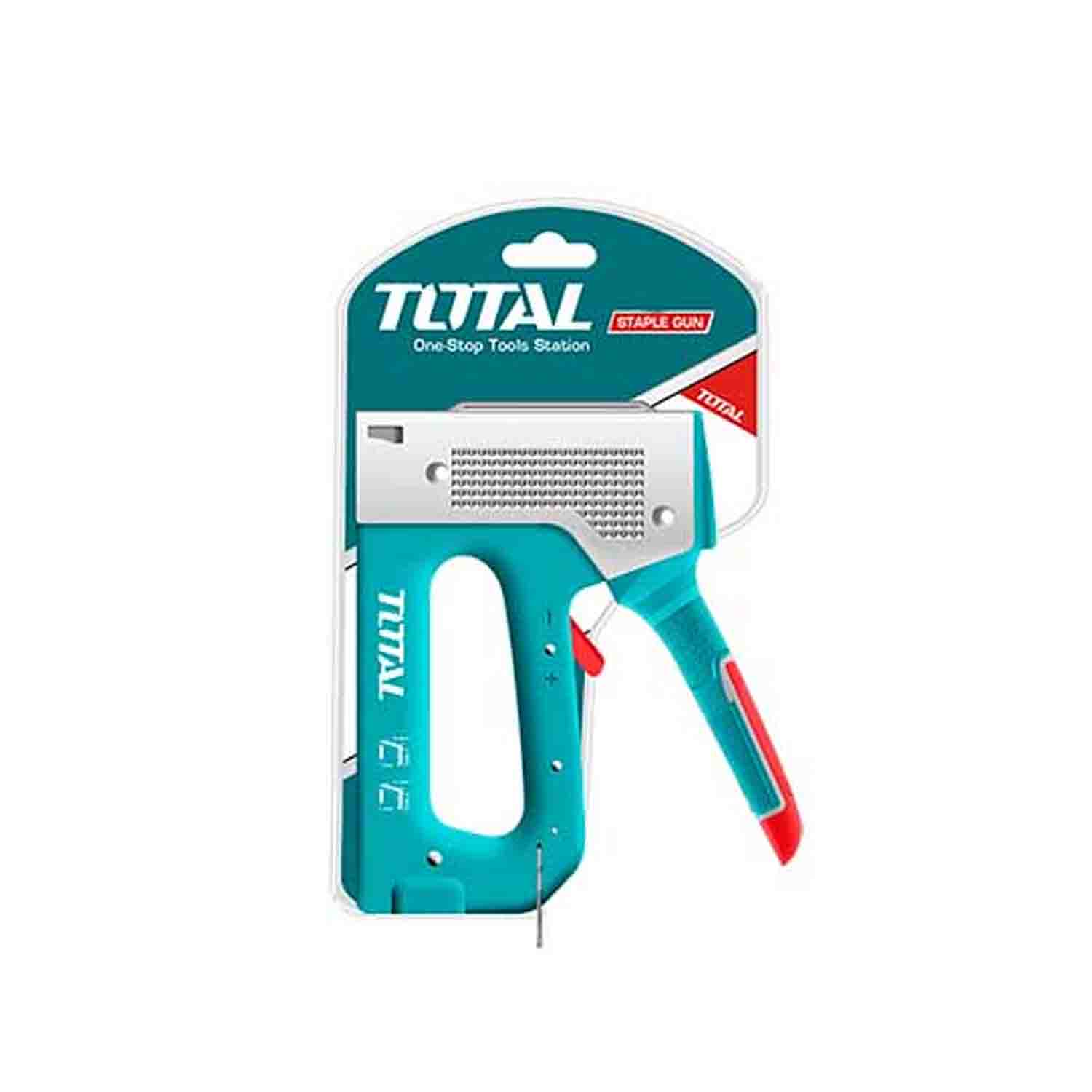 UAC | TOTAL STAPLE GUN 2-IN-1 HEAVY DUTY WITH NAILS THT31148