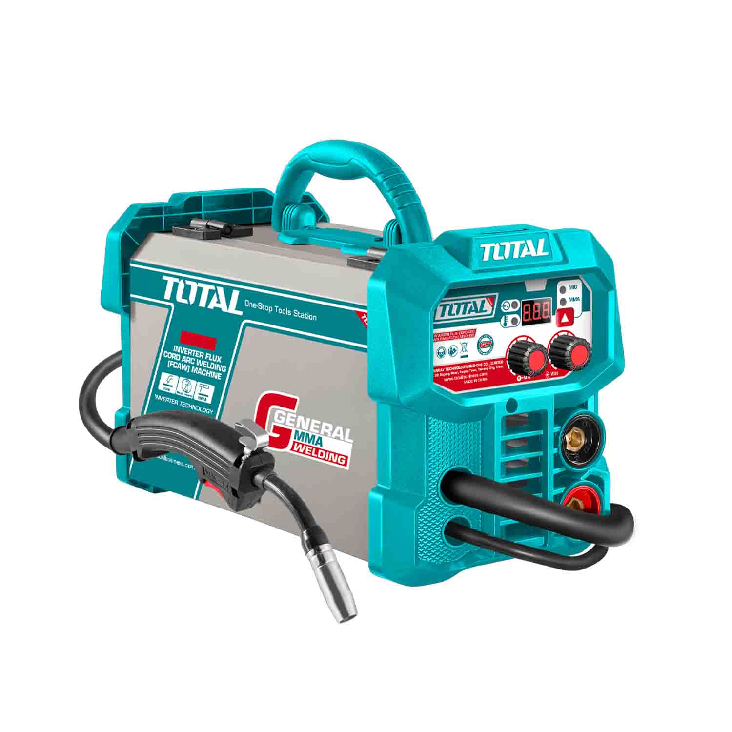UAC | TOTAL INVERTER FLUX CORE ARC WELDING MACHINE 130A (FCAW) TFC13018